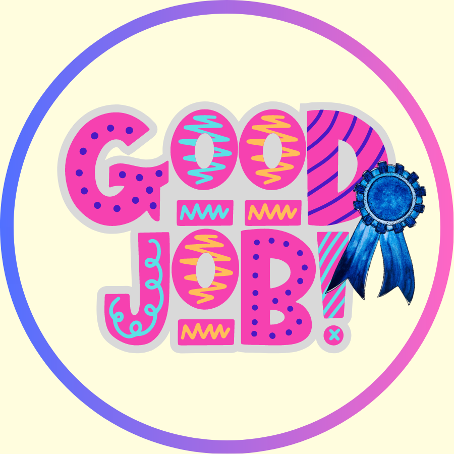 Good Job Sticker | Greetings from the Farm